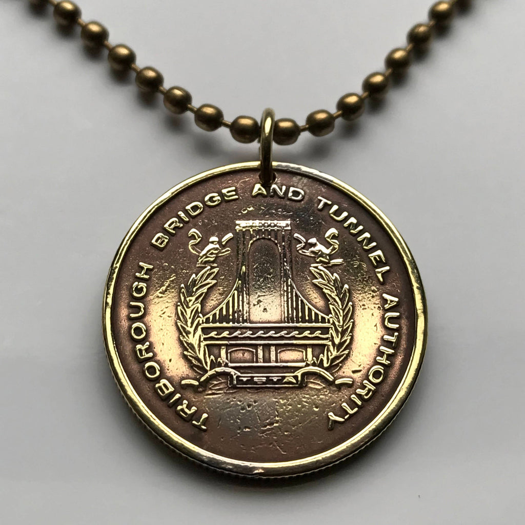 New York City Triborough Bridge and Tunnel Authority Toll MTA token co ...
